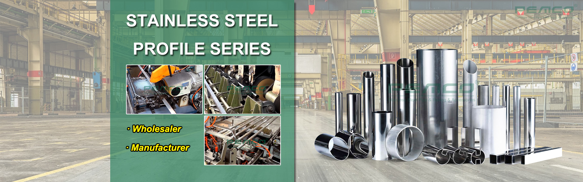 Stainless Steel Railing and Handrail Accessories Manufacturer PEMCO