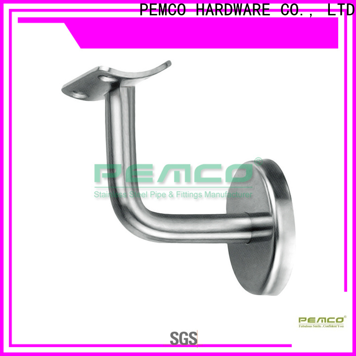 Top wall rail mounting bracket Supply for corridor | PEMCO Stainless Steel